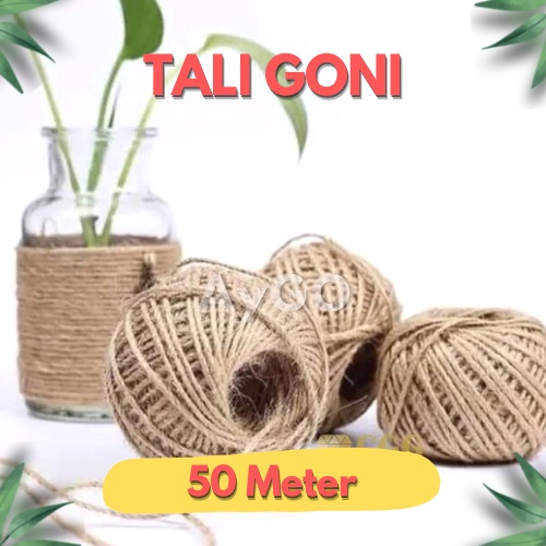 Jual TALI GONI / TALI JUTE / ROPE TALI GONI / TALI VINTAGE | Shopee ...