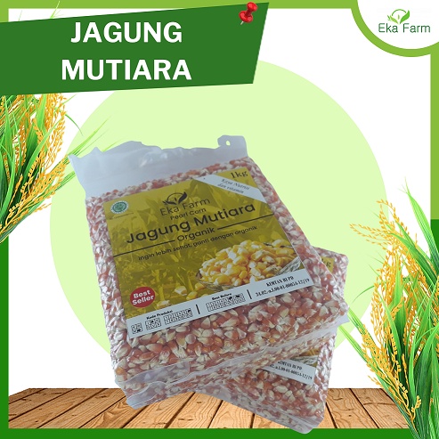 Jual Jagung Mutiara EKA FARM kemasan vakum 1 Kg | Shopee Indonesia