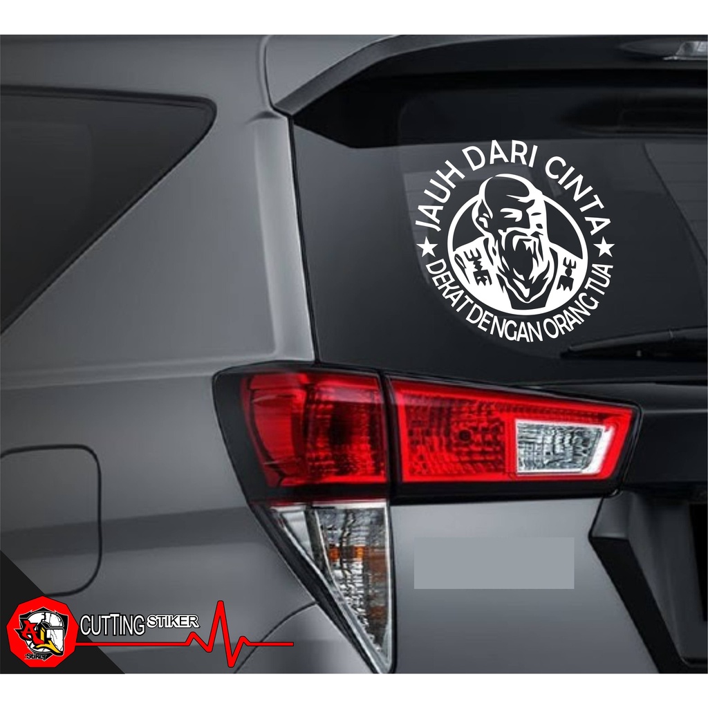 Jual STICKER CUTTING/SC.192/STIKER LOGO KEREN/STIKER LOGO ORANG TUA ...