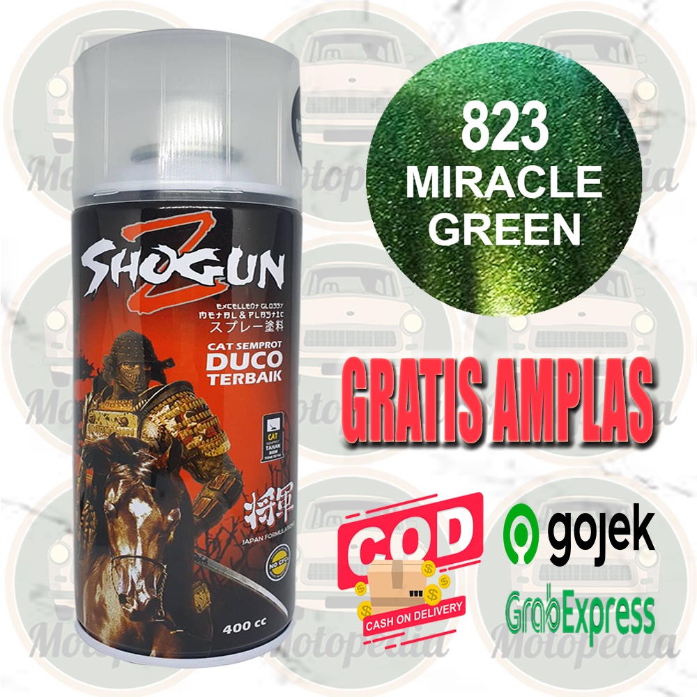 Jual Cat Semprot Pilok Pilox Pylox Shogun Z Miracle Green Hijau Emas ...