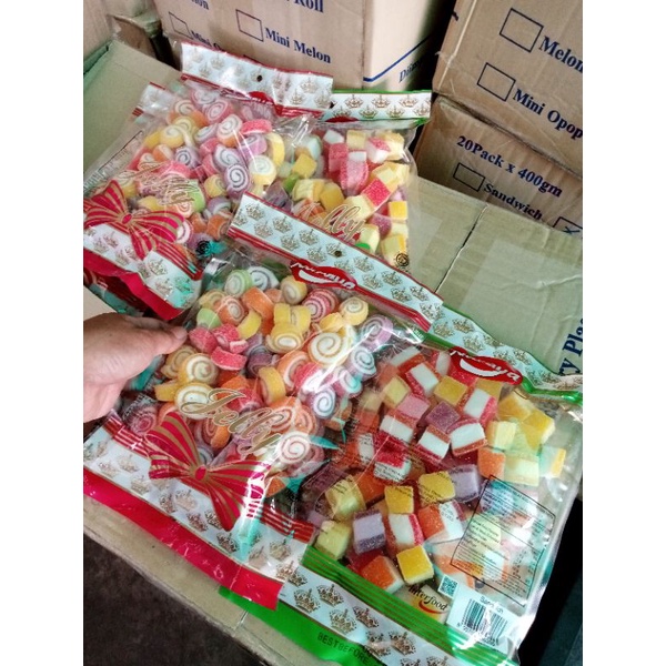Jual NARAYA JELLY GULA ANEKA RASA 400GRAM/CEMILAN PERMEN LUNAK/PERMEN ...
