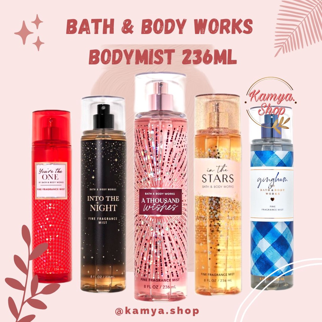 Jual Bath & Body Works - Bodymist Fullsize 236ml A Thousand Wishes/ In ...