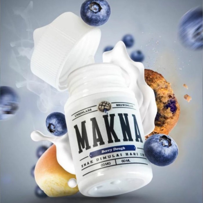 Jual LIQUID MAKNA BERRY DOUGH 60ML | Shopee Indonesia
