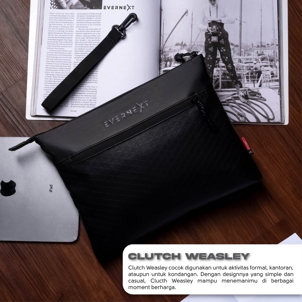 Jual Clutch Bag iPad Weasley Tablet Waterproof Pria Tas Tangan Pria ...