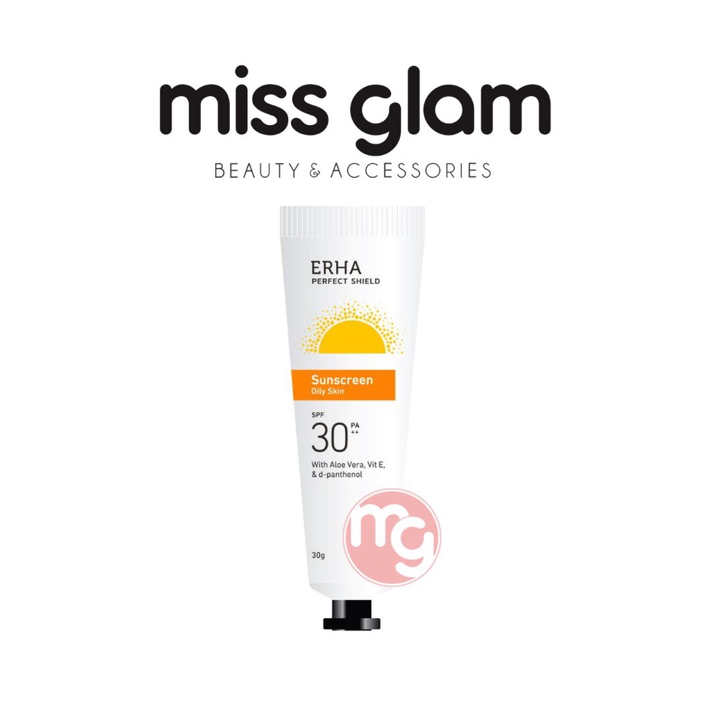 Jual ERHA Perfect Shield for Oily Skin SPF 30/PA++ 30g | Shopee Indonesia
