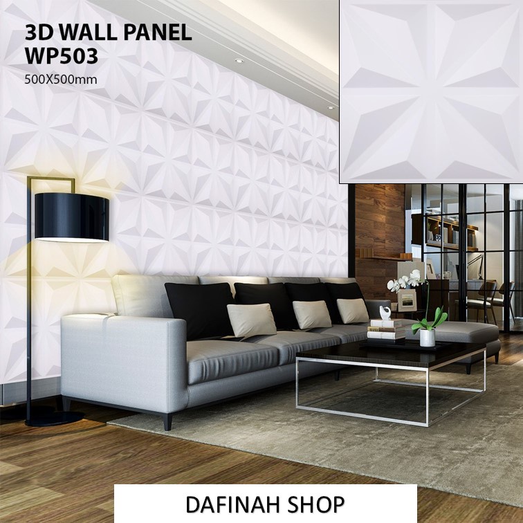 Jual WALLPANEL WALLPAPER DINDING | WALL PANEL 3D PVC Ukuran 50 x 50 CM ...