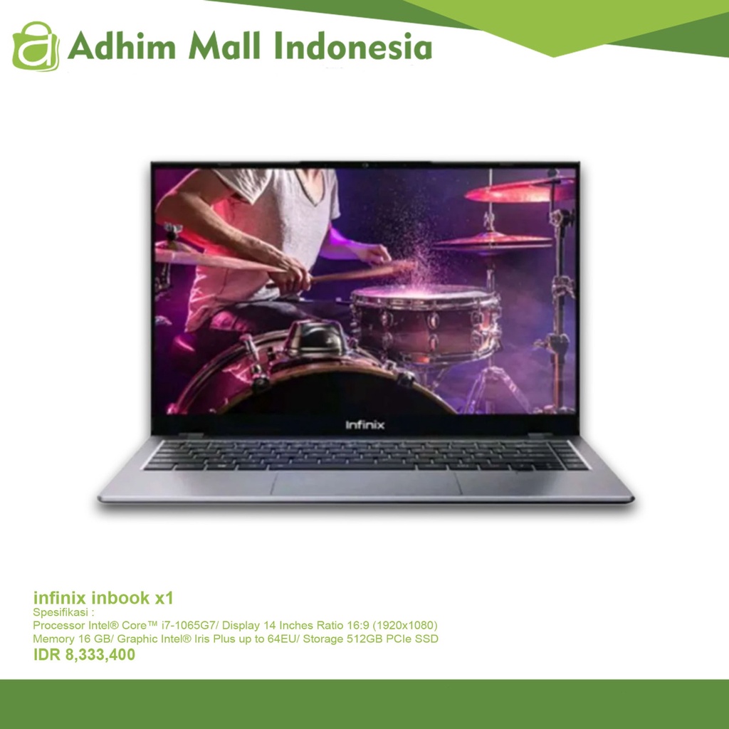 Jual Infinix Laptop Inbook X1 i7 Series RAM 8GB SSD 512GB | Shopee ...