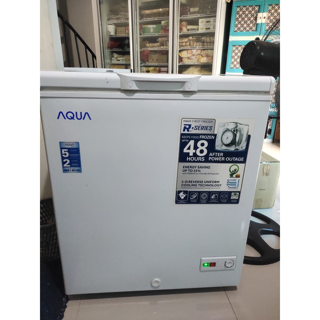 Jual Freezer Second merk AQUA AQF 150 (Kondisi Mulus dan Berfungsi Baik ...