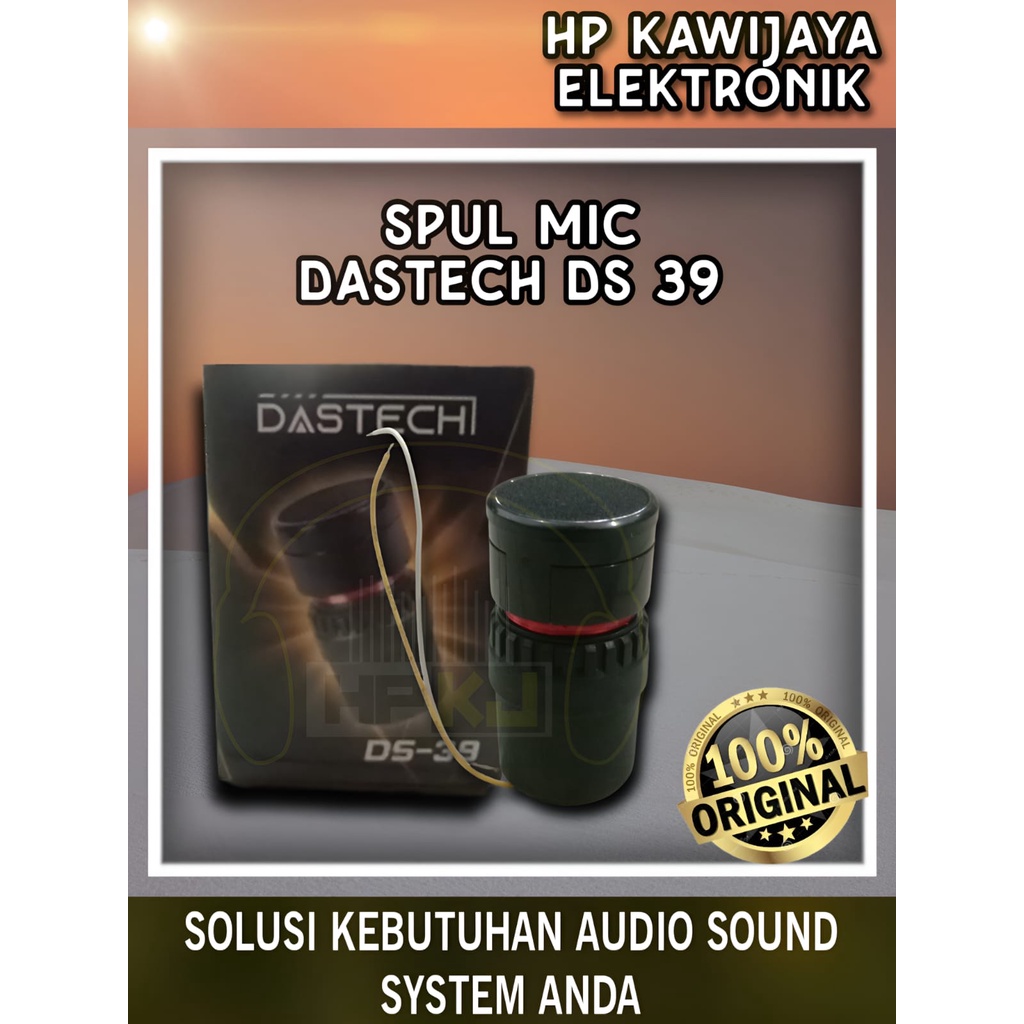 Jual SPOOL MICROPHONE MIC DASTECH DS-39 SPULL MIC DASTECH DS 39 ...