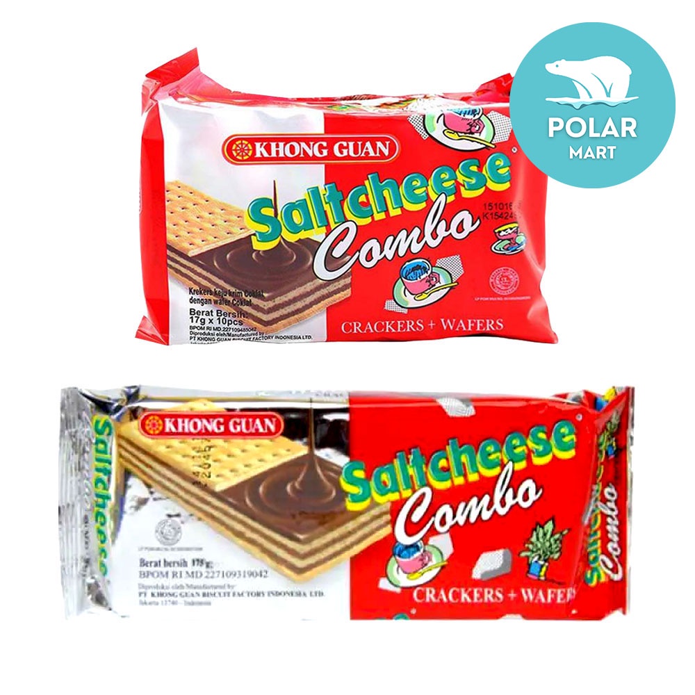 Jual Khong Guan Saltcheese Combo Cracker Coklat Variasi Original 175g ...