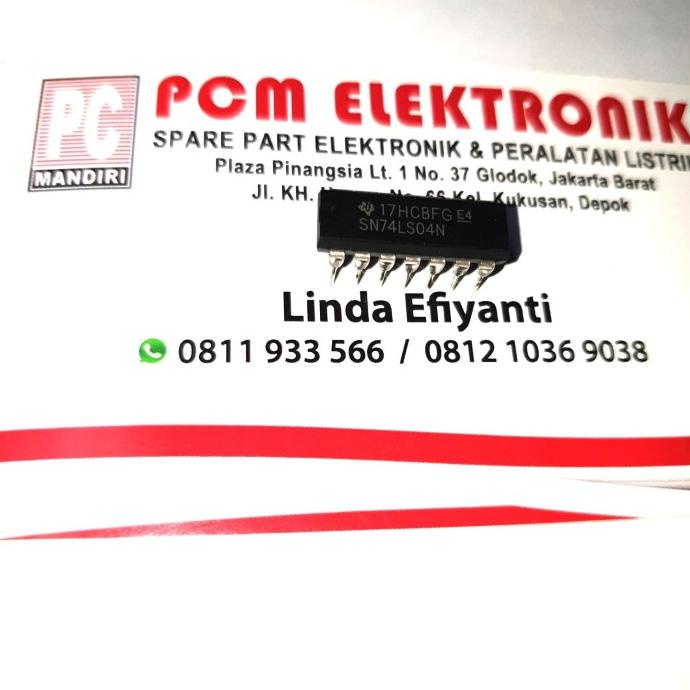 Jual IC TTL 7404 SN 74HC04N yang HC pcmelektr812 Kualitas Baik | Shopee ...