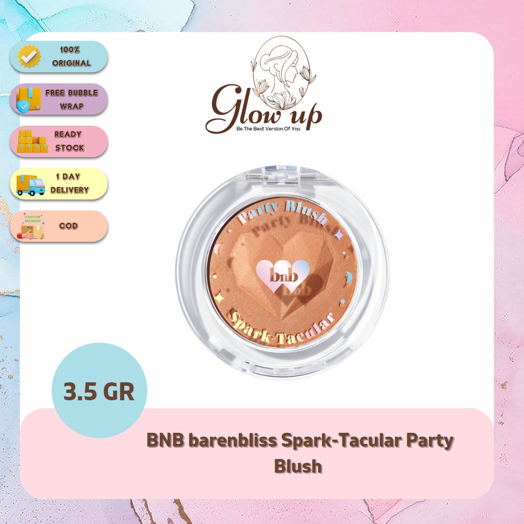Jual GLOWUP BNB barenbliss Spark-Tacular Party Blush Korea Blush On ...