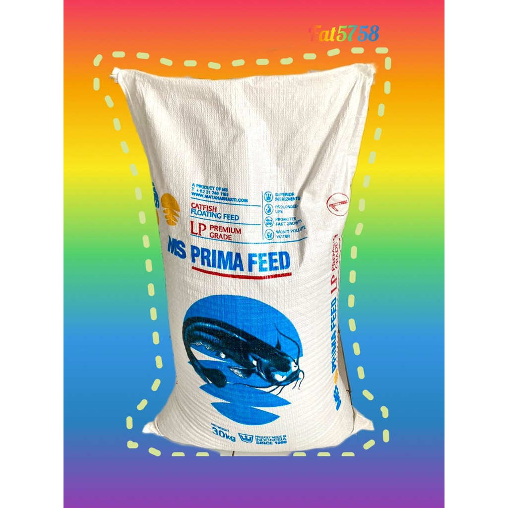 Jual PAKAN LELE PRIMA FEED LP Kemasan 1 kg | Shopee Indonesia