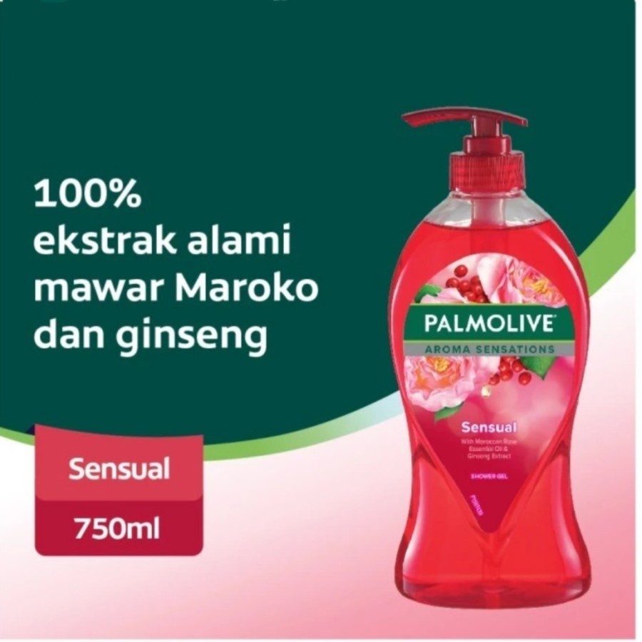 Jual Palmolive Sabun Mandi Shower Gel Aroma Sensations Sensual 750ml ...