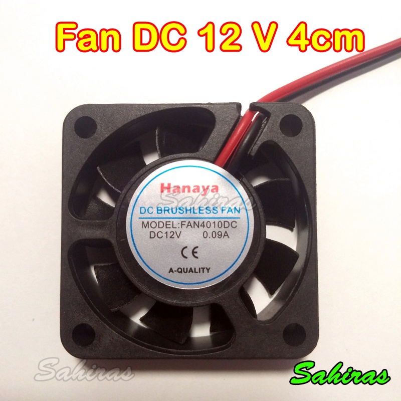 Jual Kipas DC 12 v 4cm Fan Cooling 12v 4x4 cm Kipas Pendingin 12volt 4 cm Brushless Fan 12 Volt ...