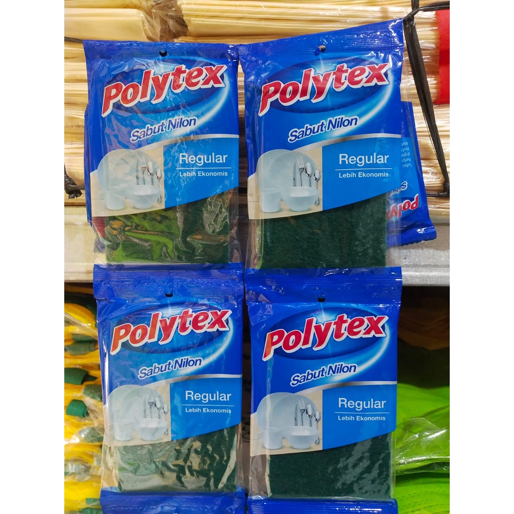 Jual Sabut Nilon Polytex Regular (Harga Per 1 Bungkus) Dan Sabut Nilon ...
