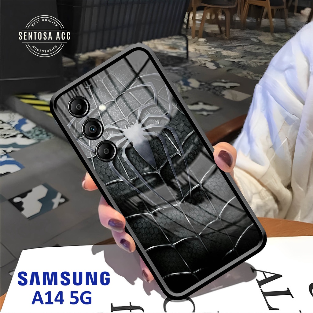 Jual Softcase Glass Kaca SAMSUNG A14 (5G) - Casing HP SAMSUNG A14 (5G ...