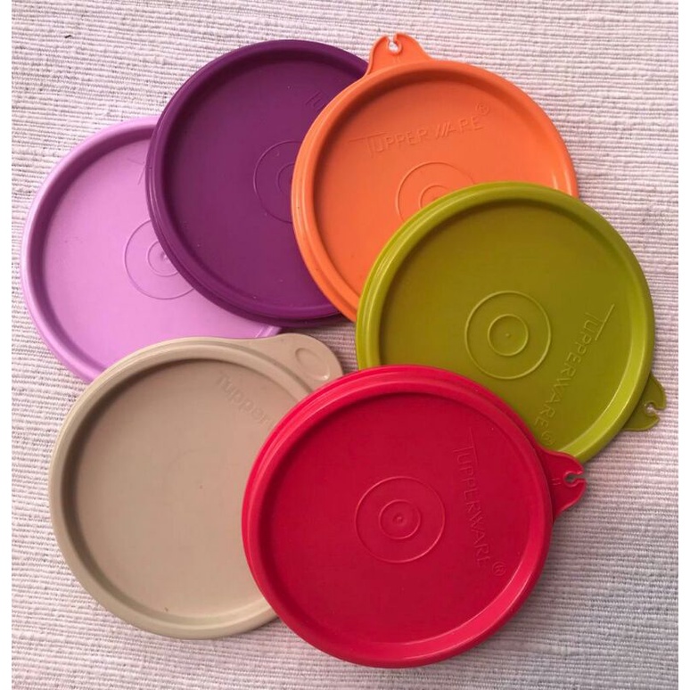 Jual SALE! Tutup Tupperware Bulat diameter 10cm | Shopee Indonesia