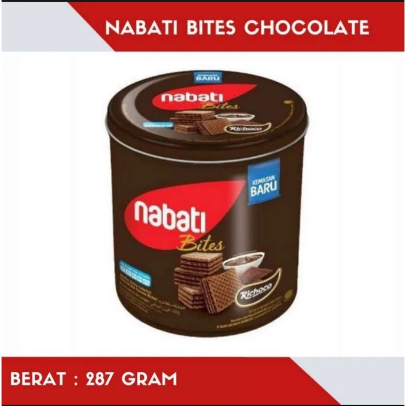 Jual NABATI wafer kaleng| NABATI BITES RICHOCO | Shopee Indonesia