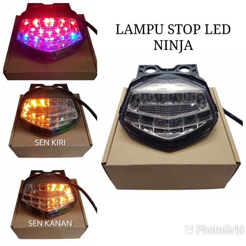 Jual LAMPU STOP STOP LAMP NINJA 250 KARBU LAMPU STOP NINJA RR NEW ...