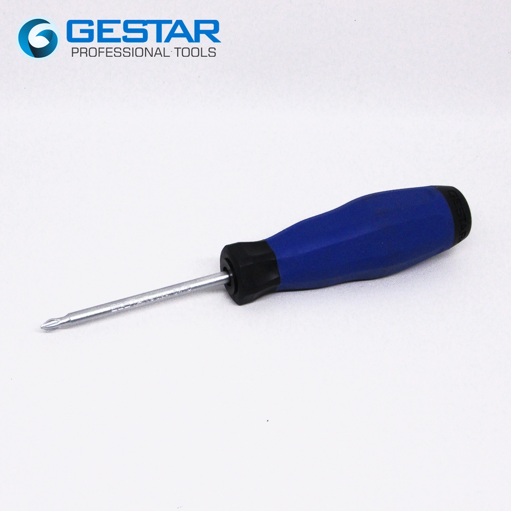 Jual GESTAR/CROSSMAN-Obeng Plus Non-Slip Power Screwdrivers PH1 5.0x75 ...