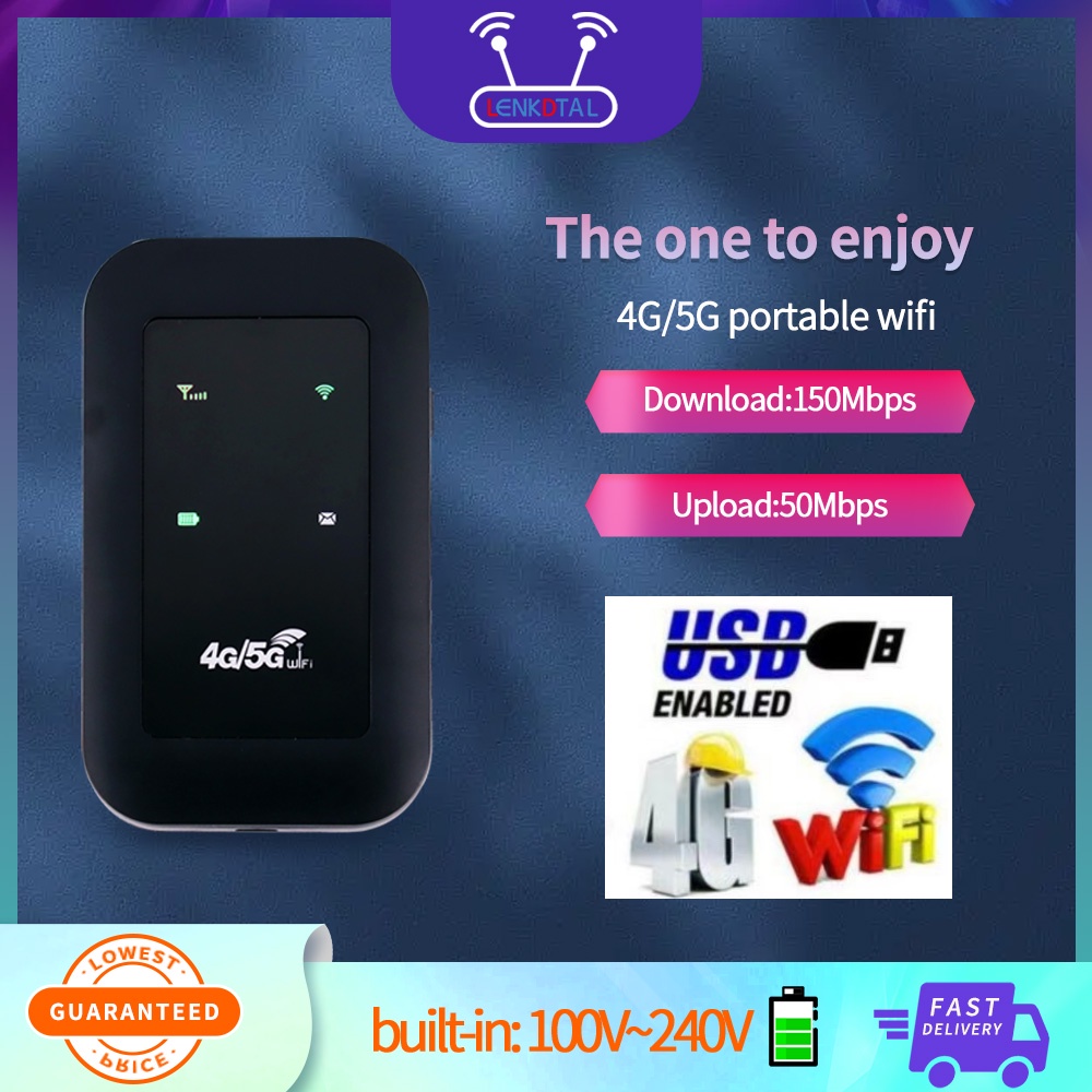 Jual H806 Wireless Router 4G LTE 5G Mini Modem 150Mbps Mobile Broadband ...
