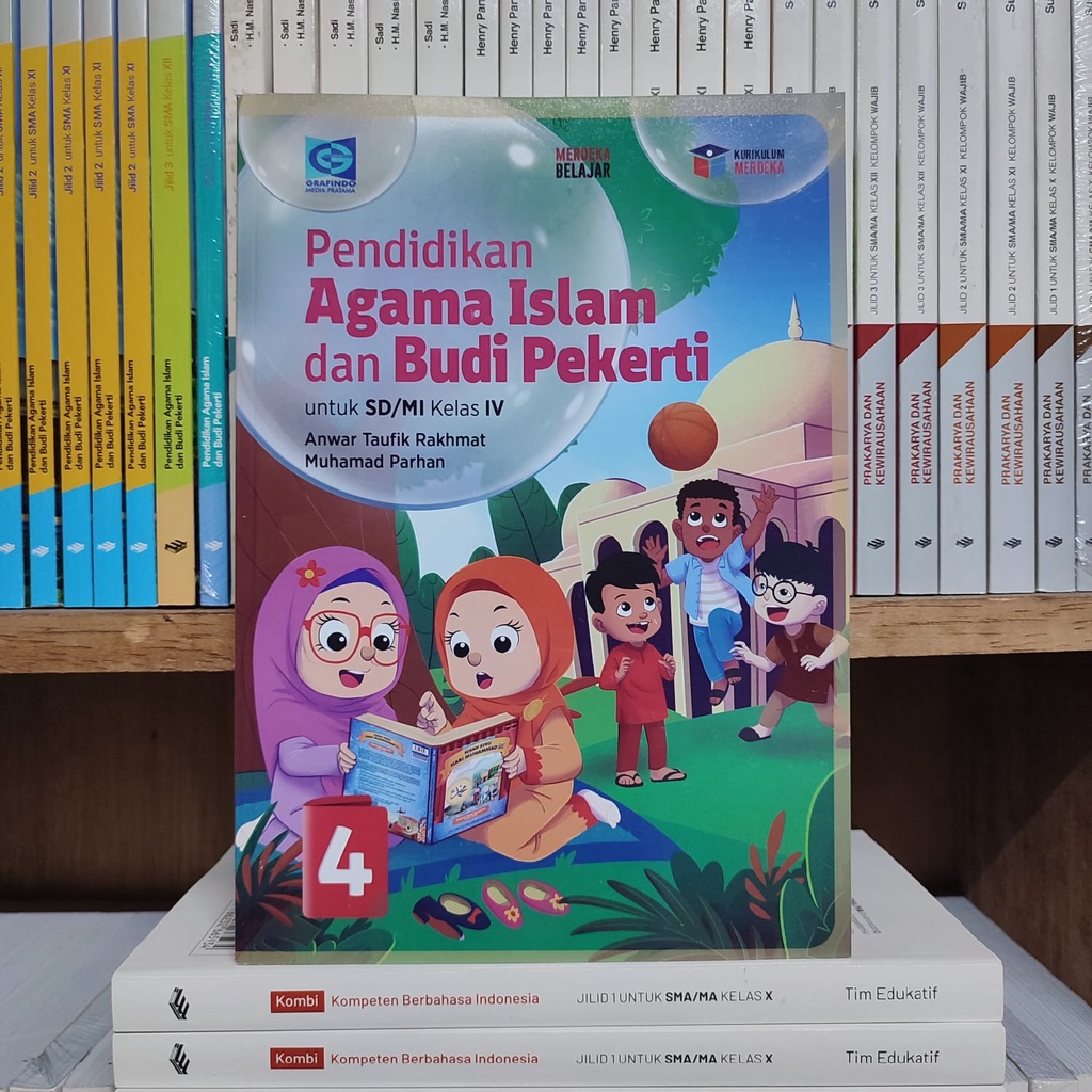 Jual Buku Pendidikan Agama Islam Kelas 4 SD Grafindo Kurikulum Merdeka | Shopee Indonesia
