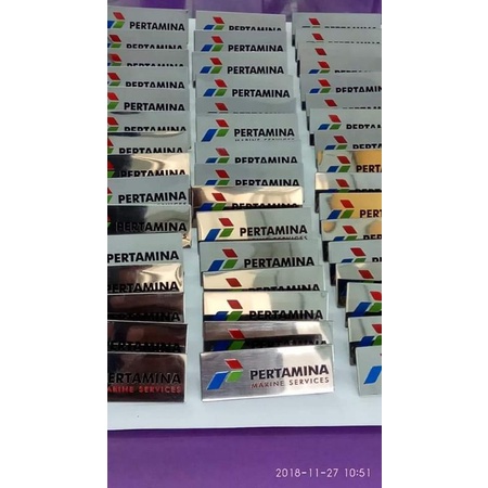 Jual Pin nama dada / name tag | Shopee Indonesia