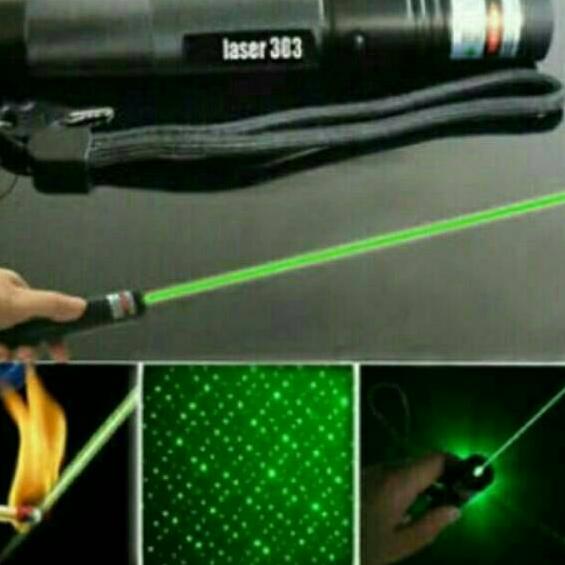 Jual senter laser hijau / green laser pointer 303 hijau tebal Promo ...