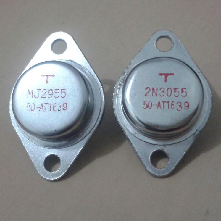 Jual TRANSISTOR 2N3055 + MJ2955 (SEPASANG) | Shopee Indonesia