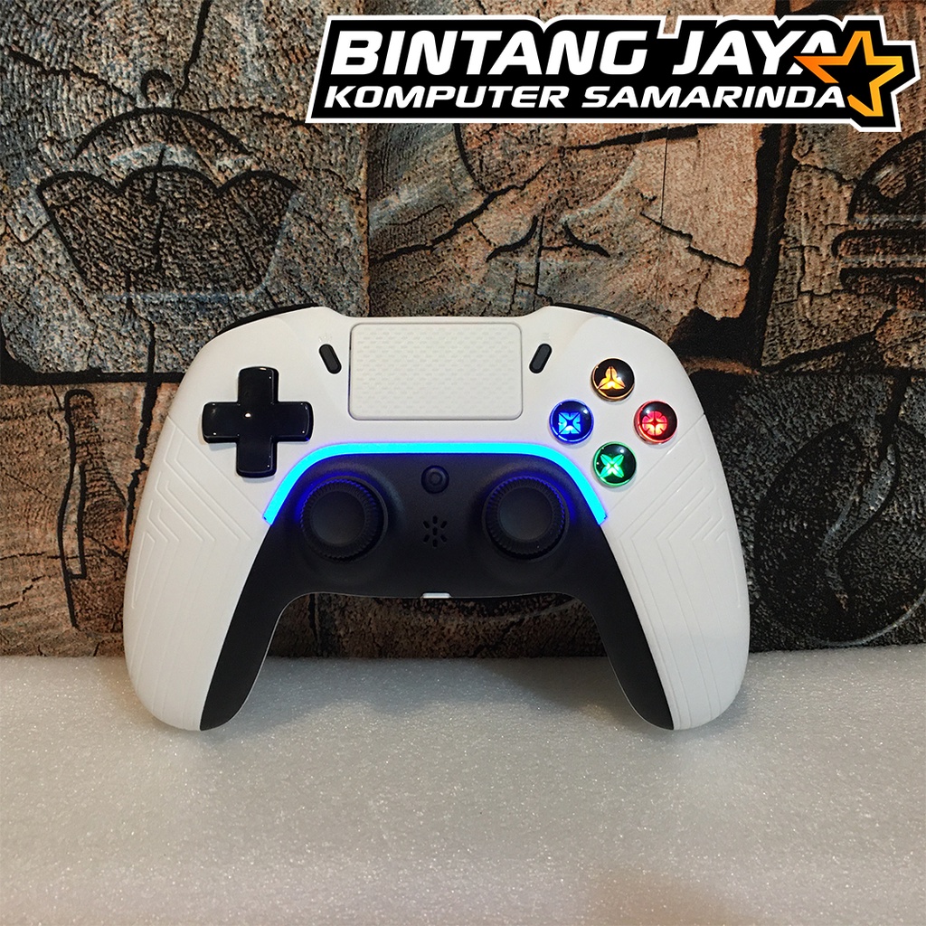 Jual Gamepad Rexus GX300 Wireless Bluetooth PC Android PS4 | Shopee ...