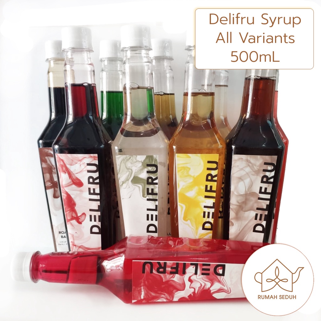 Jual Delifru Syrup 500mL Semua Rasa - Sirup Merk Delifru All Variants ...