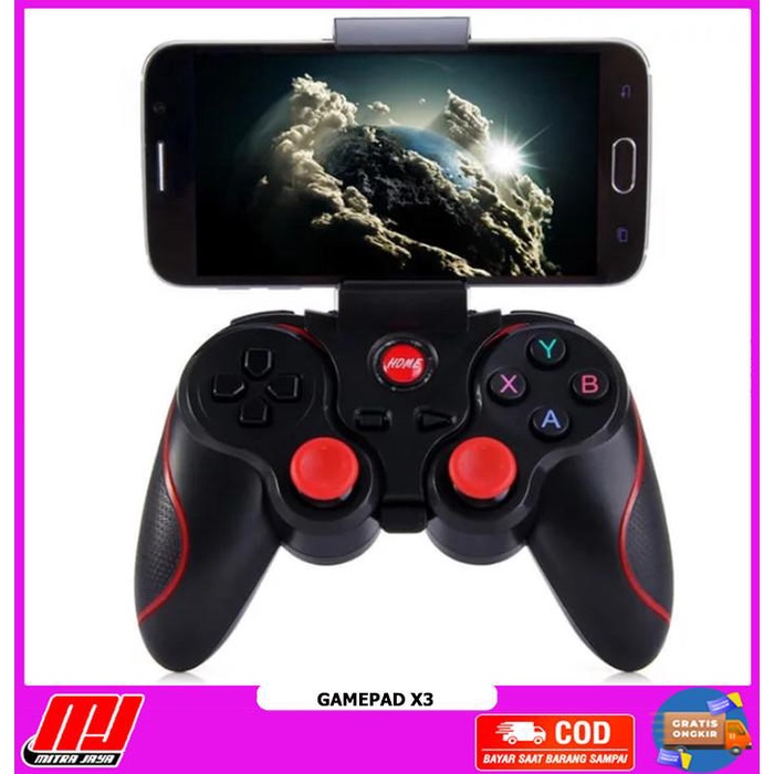 Jual Gamepad X3 Controller Wireless Bluetooth Joystick Mobile Computer Shopee Indonesia