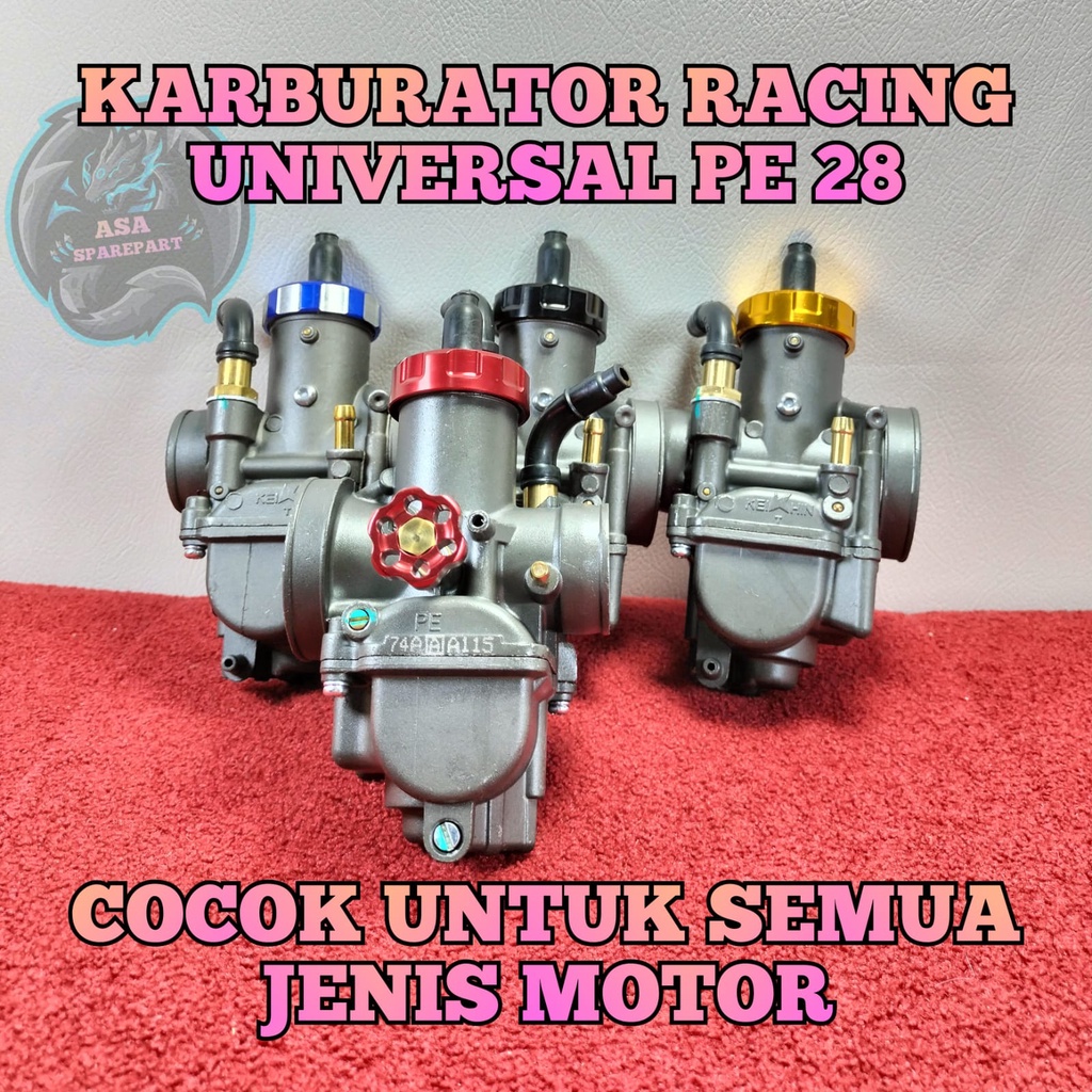 Jual KARBURATOR ASLI ORIGINAL KEIHIN UNIVERSAL RACING PE 28 BISA UNTUK ...
