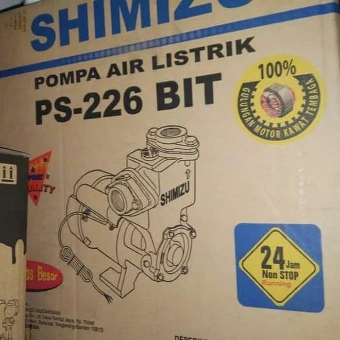 Jual MESIN POMPA AIR SHIMIZU PS -226 BIT NON OTOMATIS #ORIGINAL ...