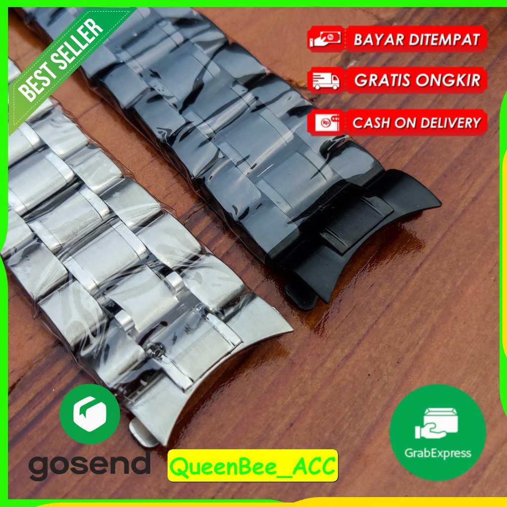 Jual TALI JAM TANGAN RANTAI SOLID MODEL COAK KUPING STAINLESS STEEL ...