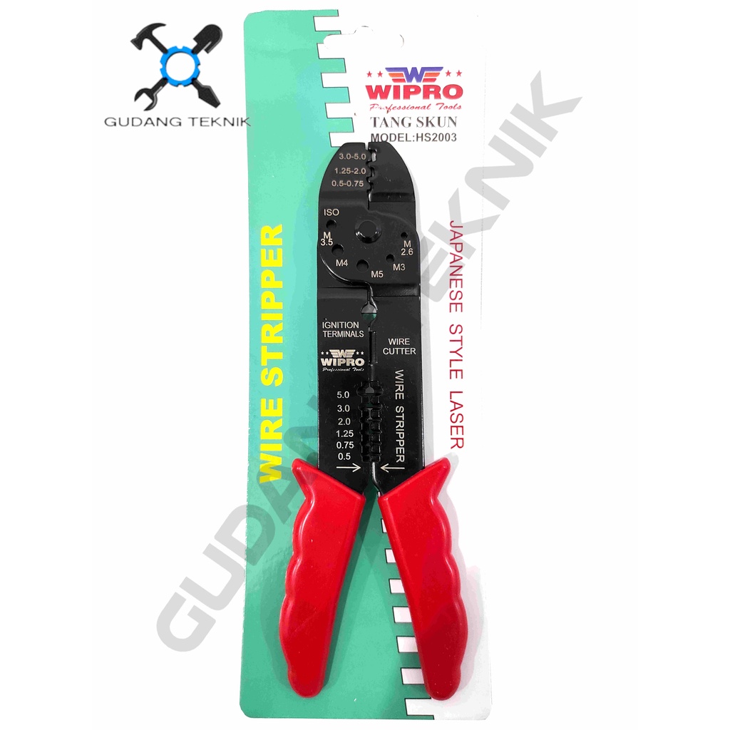 Jual Tang Skun Kabel MANUAL HS-2003 WIPRO / Tang Press Kabel Skun ...