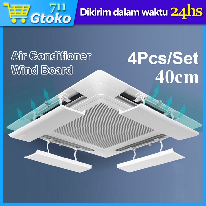 Jual AC Reflector / Talang AC Cassette / Penahan Angin Air Conditioner ...