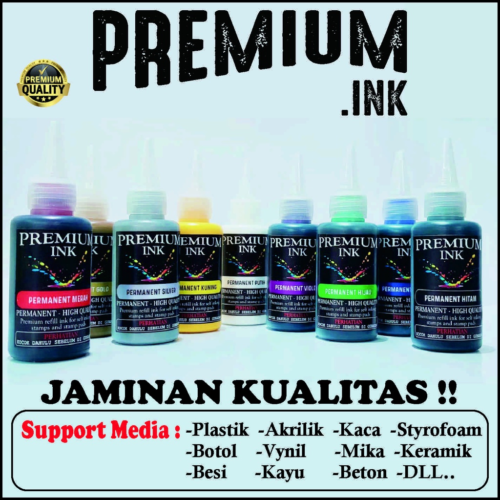 Jual Stempel Permanen Plastik KUALITAS PREMIUM - Tinta Stampel Permanen ...