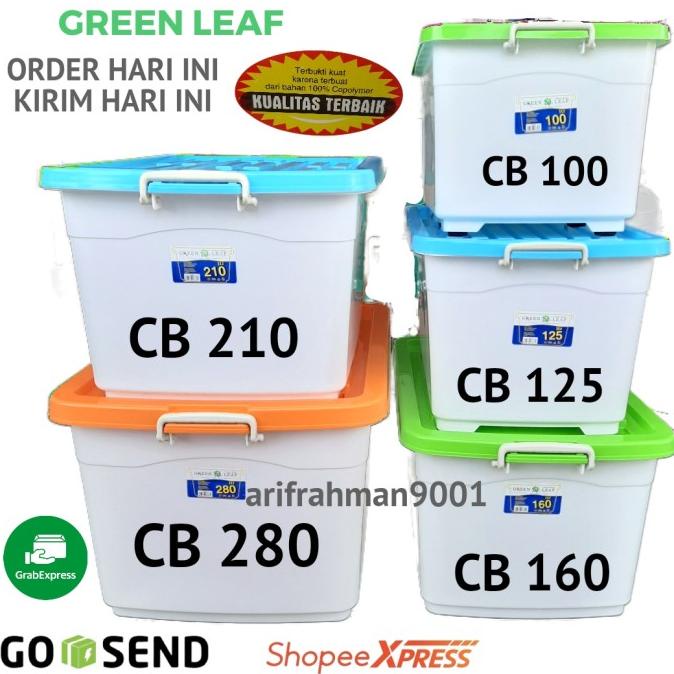 Jual TERBARU GREEN LEAF - SIERRA CONTAINER BOX 100-125-160-210-280 ...