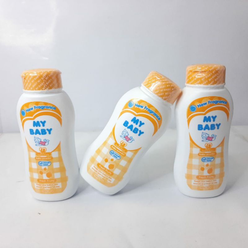 Jual my baby powder 50g fresh fruity (kuning) | Shopee Indonesia