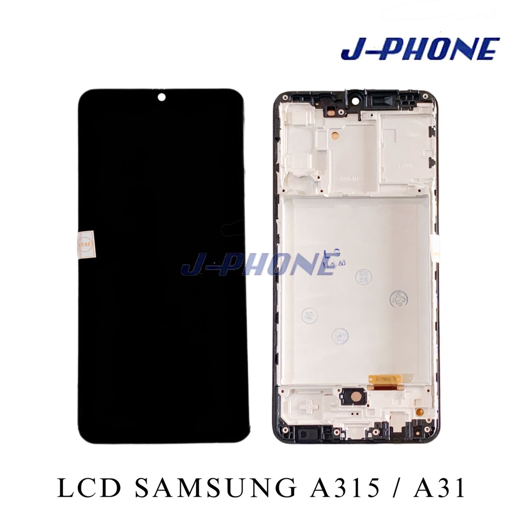 Jual LCD SAMSUNG A315 / A31 OLED + FRAME FINGER ON | Shopee Indonesia