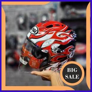 Jual helm scott vz ram haga fire and ice terbaru 2022 busa mirip TSR ...