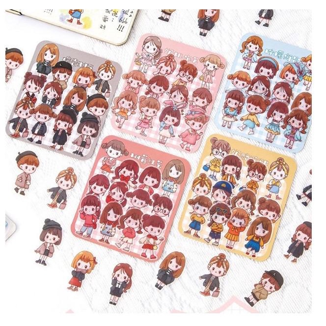 Jual Stiker Lucu Sticker Cute B8 Lucu dan Imut Bisa Ditempel Dibuku ...