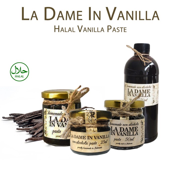 Jual La Dame in Vanilla Halal Vanilla Paste 100 ml | Shopee Indonesia