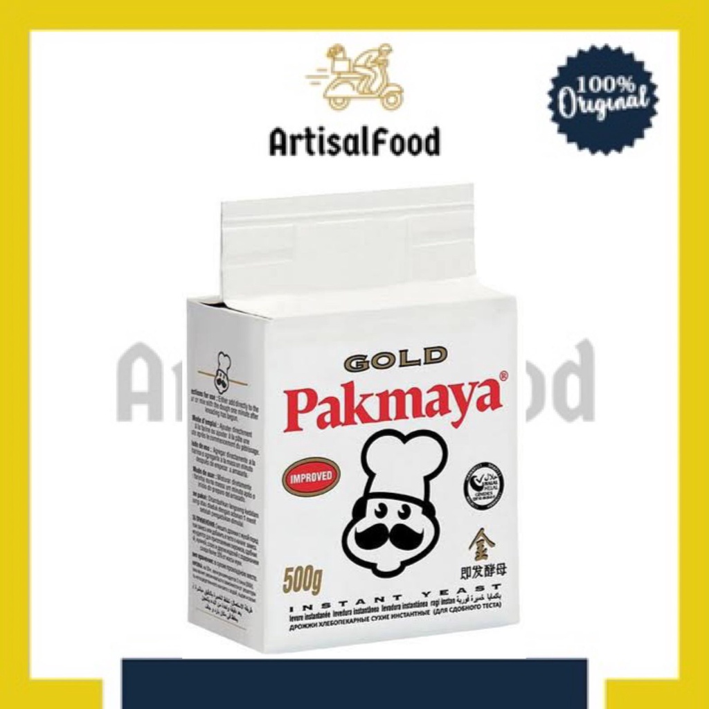 Jual PAKMAYA 500gr PAK ORI ragi instant yeast | Shopee Indonesia