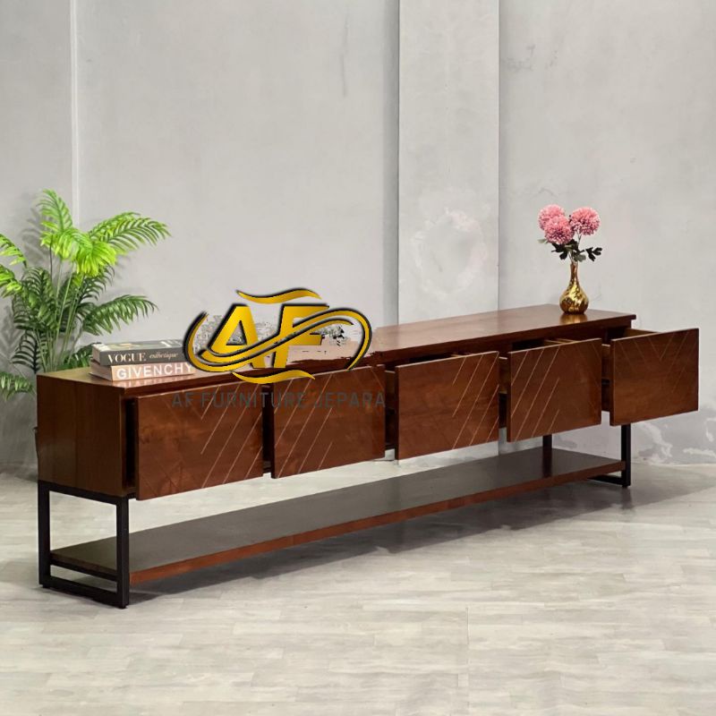 Jual cabinet tv castom/cabinet kayu jati perhutani/cabinet mewah ...