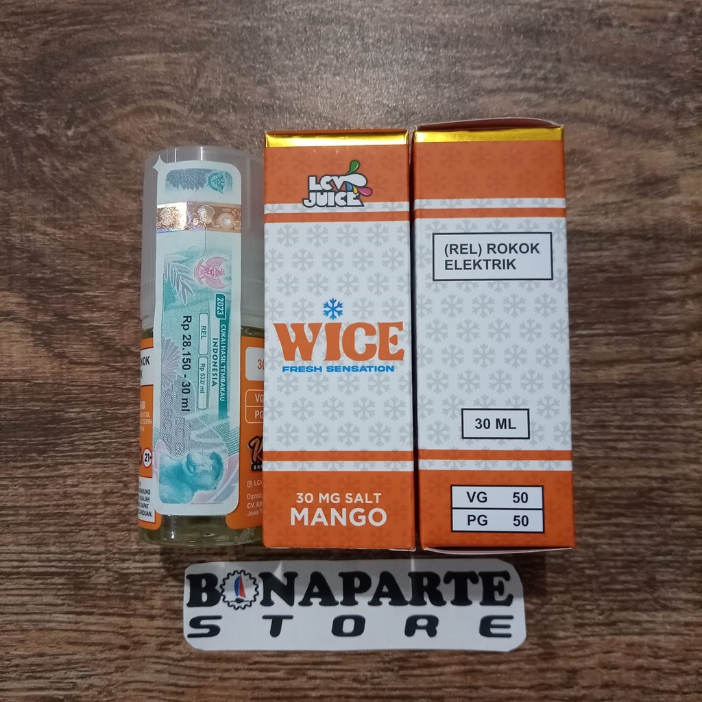 Jual LCV Wice Mango Salt Nic 30ML by LCV Juice Saltnic CUKAI 2023 ...