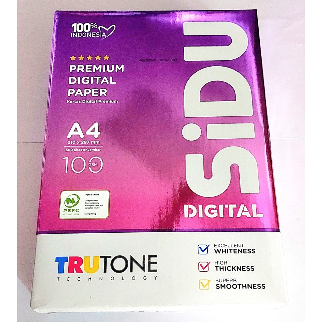 Jual Kertas Hvs A4 100 Gr 100 Gsm 100gsm 100gram Sidu Sinar Dunia