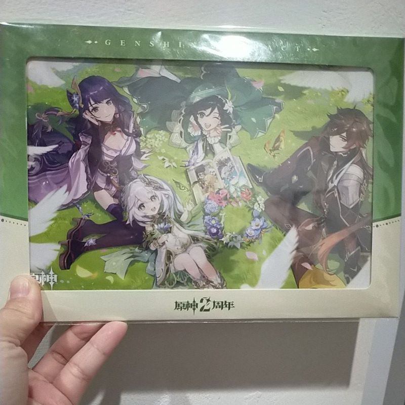 Jual Shikishi Genshin Impact - The 4 Archons | Shopee Indonesia
